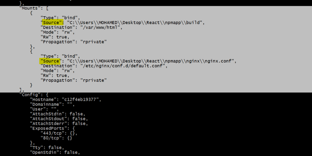 Containerizing React Application On Windows10 Then Shipping The Dockerized Container To Ubuntu