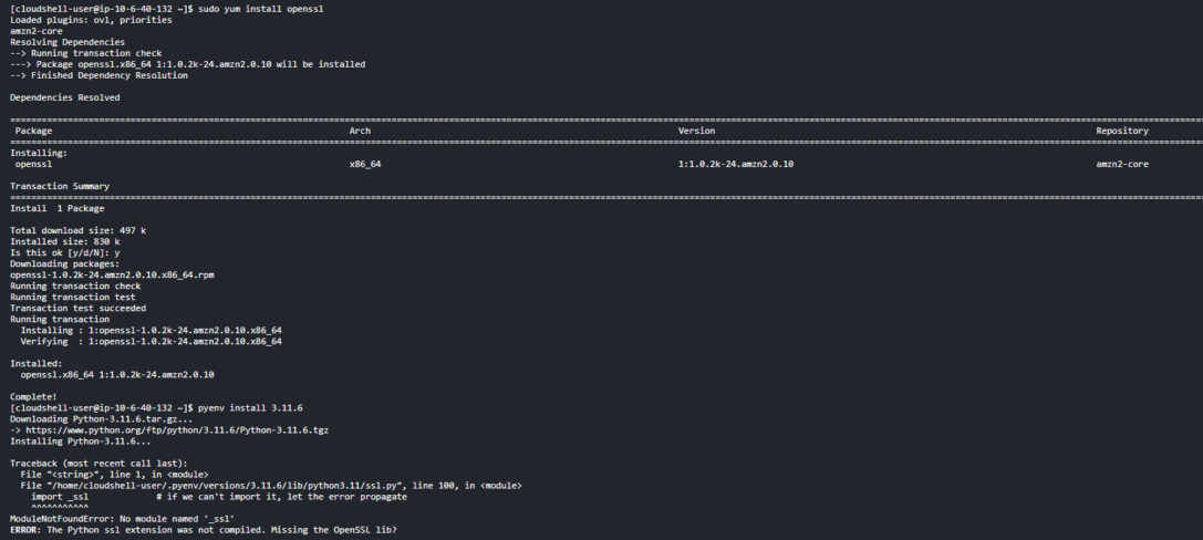 Aws Cloudshellでpython311互換のopencv Pythonのlambda Layerを作る ソフトウェア開発のギークフィード